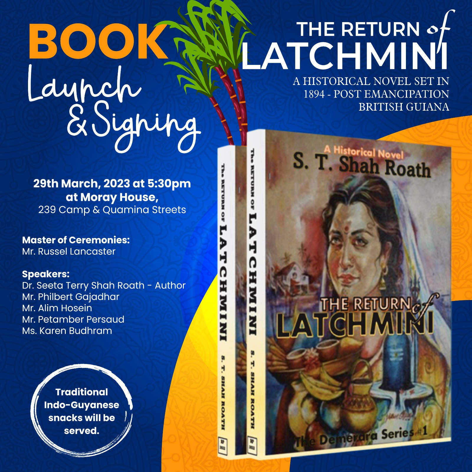 Dr Seeta Roath Book Launch in Guyana