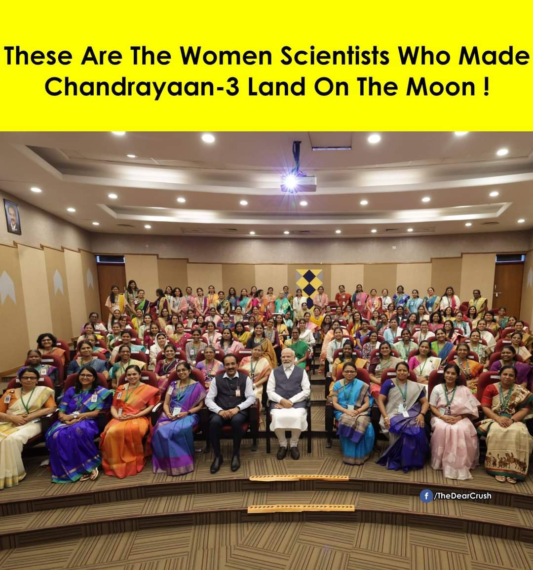PM and Women Scientists of ISRO