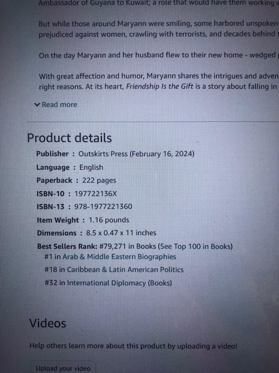 Guyanese Reaches Best Seller book